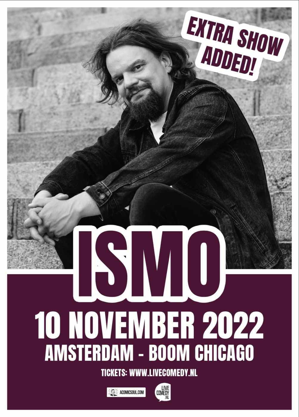 ISMO | Boom Chicago | November 10