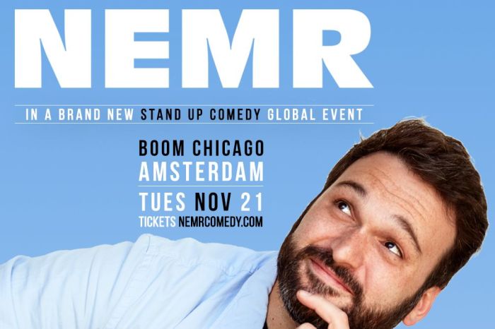 NEMR Live in Amsterdam | Official Site | Boom Chicago | Book here