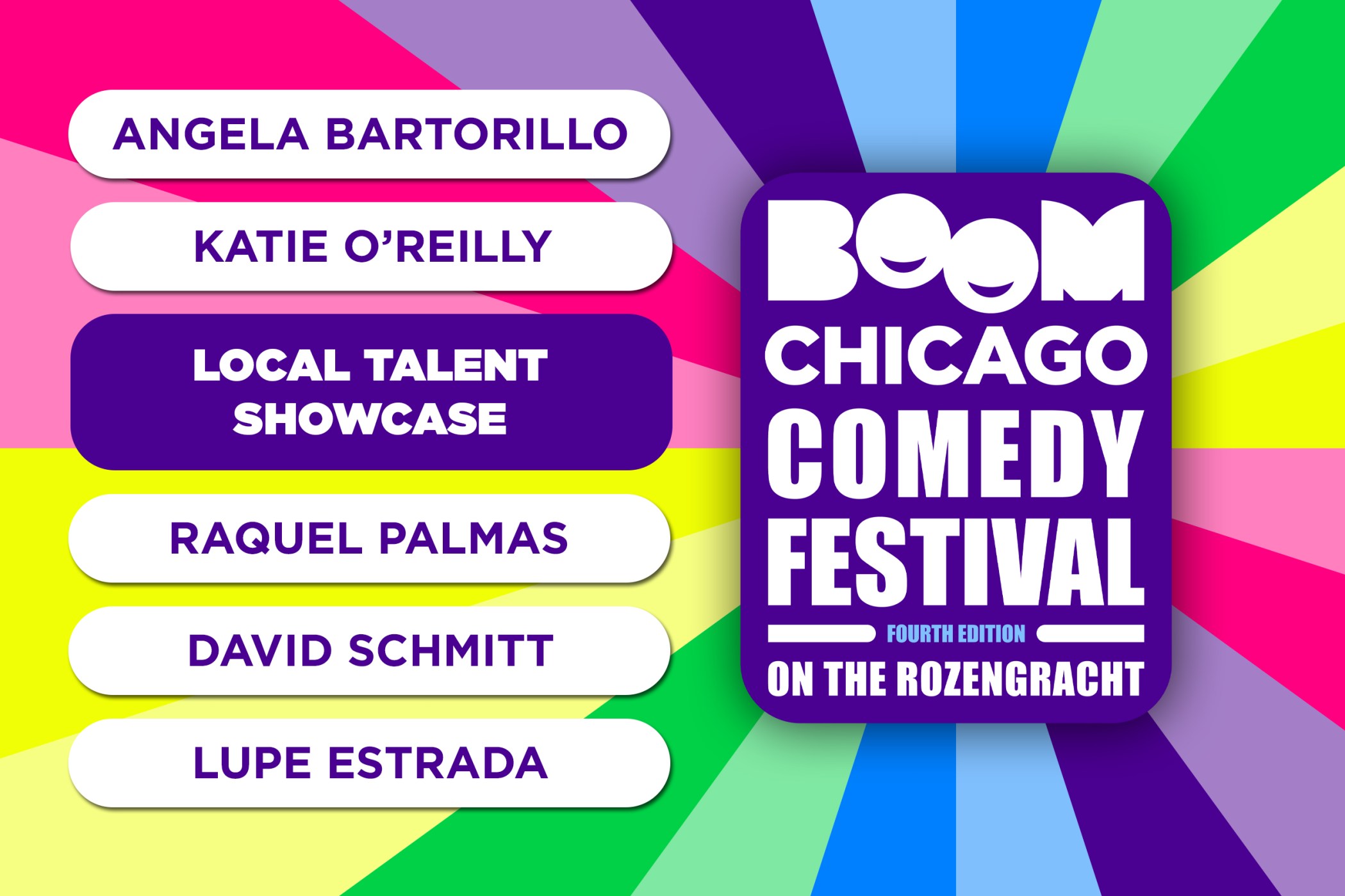 Local Talent Showcase | Boom Chicago Comedy Festival