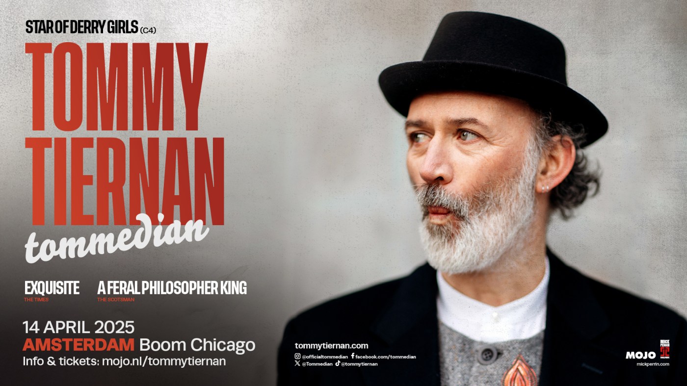 Tommy Tiernan | Boom Chicago | Official site | Book here